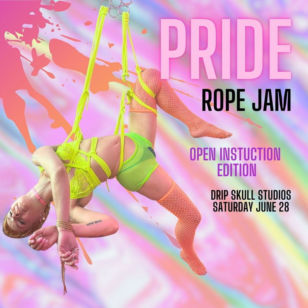 Pride Rope Jam | Jun 28th | 361 Stagg St | Handstamp