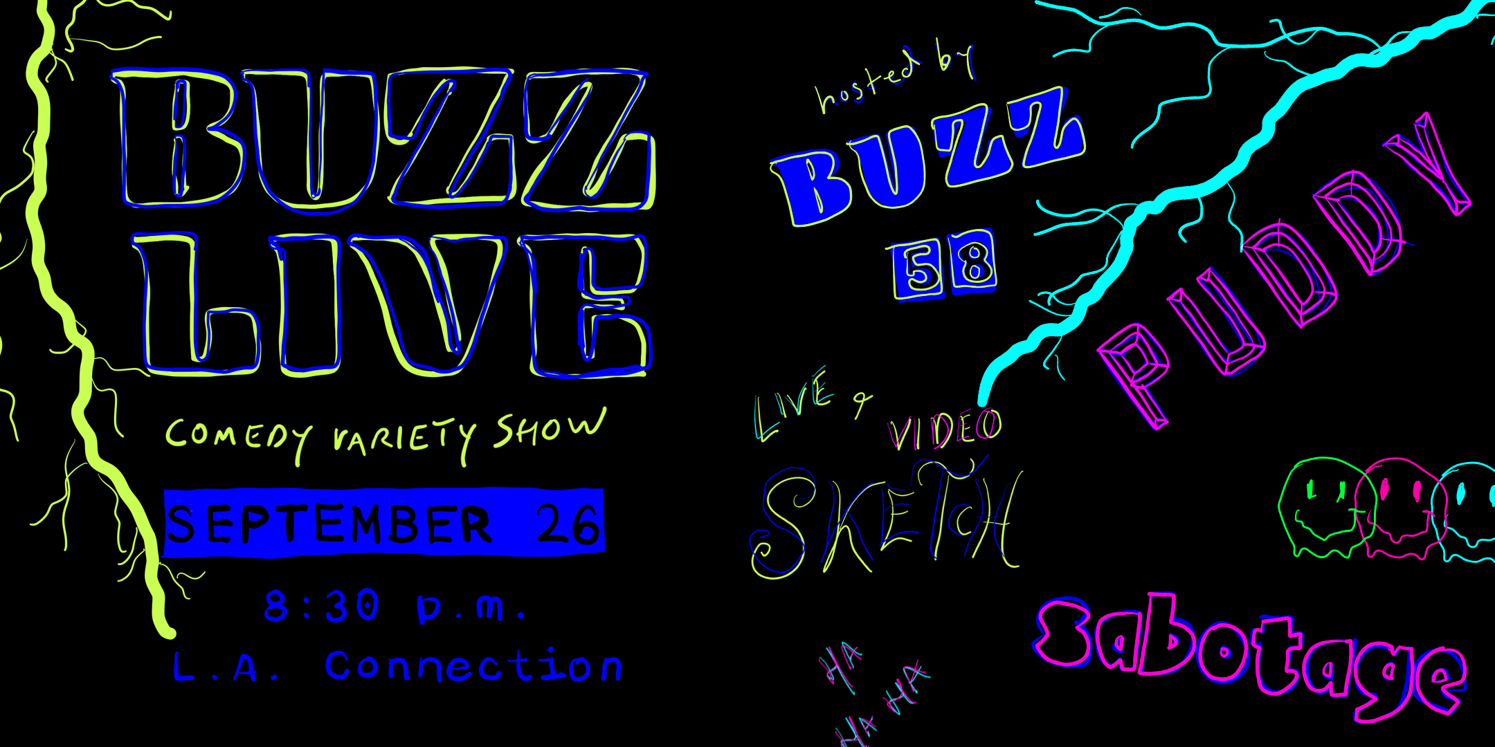 BUZZ LIVE | Sep 26th | L A Connection Comedy Theatre | Burbank Improv ...