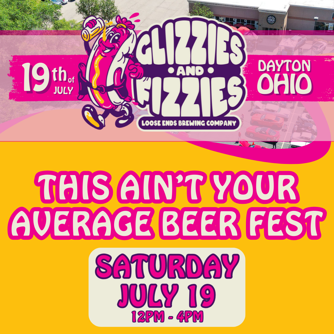 Glizzies + Fizzies Beer Fest | Jul 19th | Loose Ends Brewing | Handstamp